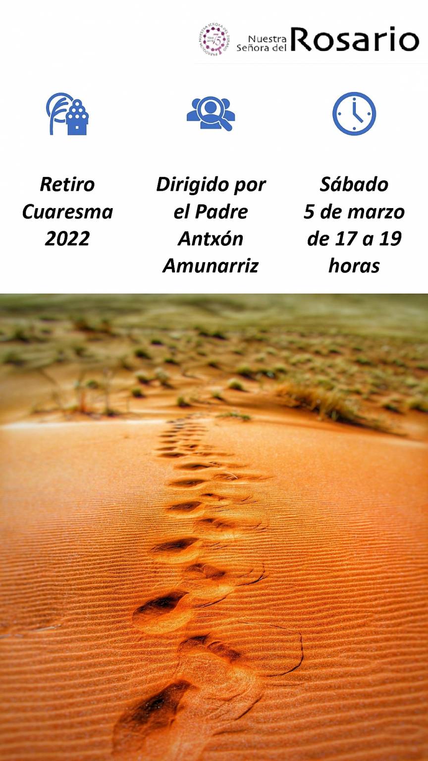 Retiro Cuaresmal con Fray Antxón Amunárriz - Parroquia Nuestra Señora ...